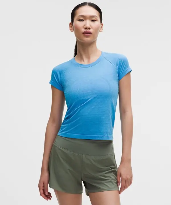 Lululemon Swiftly Tech Short-sleeve Shirt 2.0 - Ocean Wave/ocean Wave