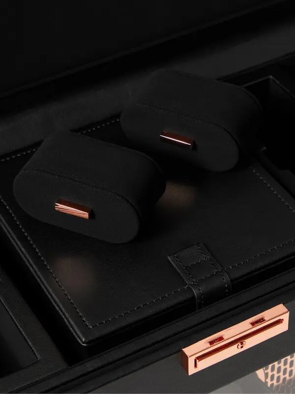 Wolf Axis Triple Vegetarian Material Watch Winder
