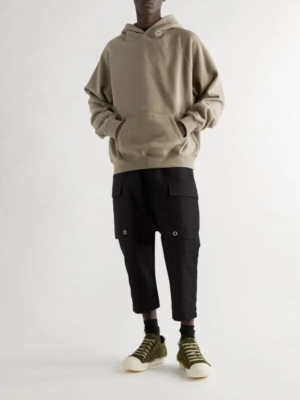 Rick Owens Calf Hair Sneakers
