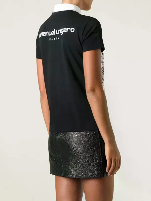 UNGARO Emanuel Mixed Print T-shirt