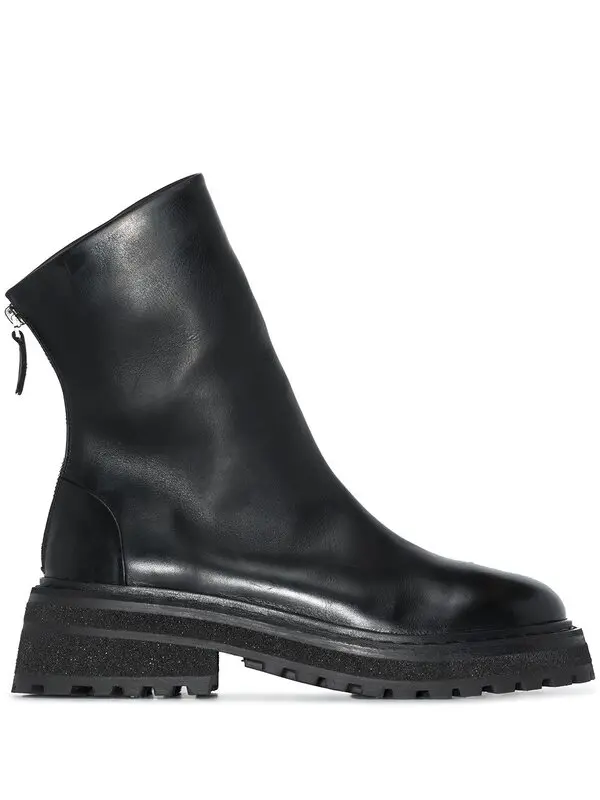 Marsèll Leather Ankle Boots