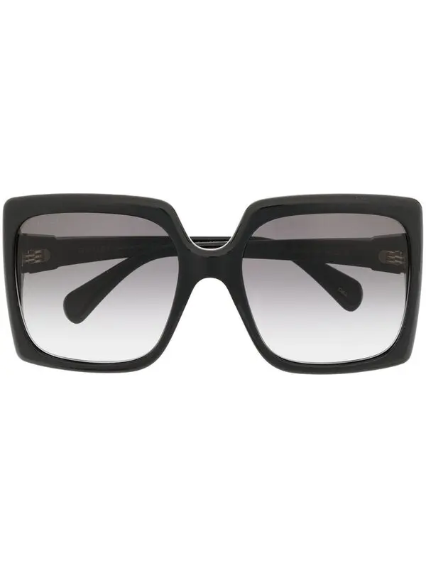 Gucci Oversized Square-frame Sunglasses - Black