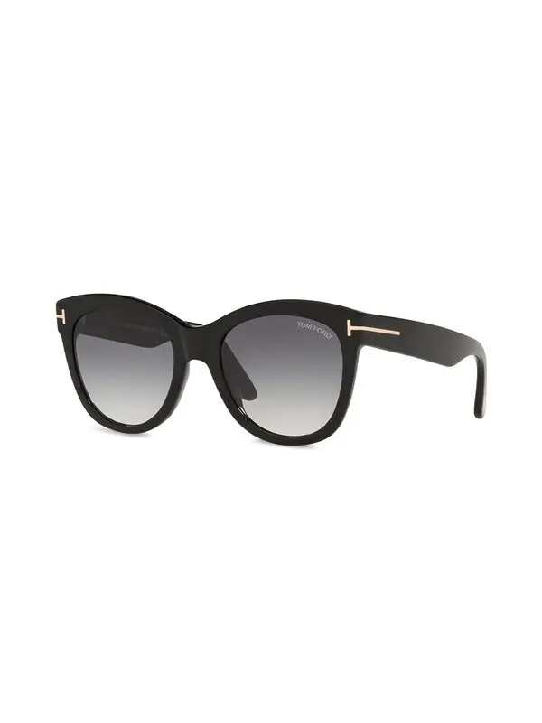 TOM FORD Tinted Square Sunglasses - Black