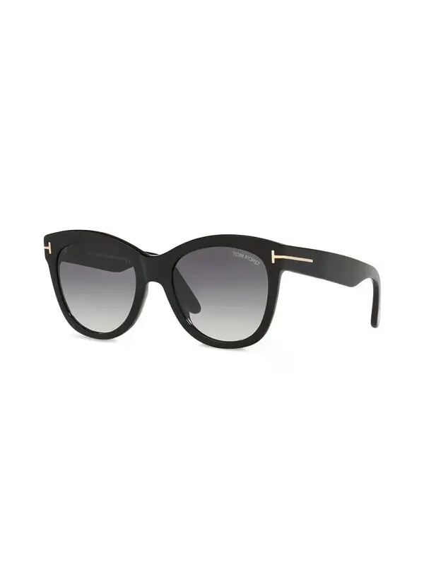 TOM FORD Tinted Square Sunglasses - Black
