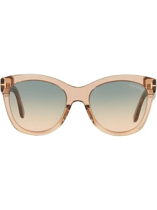 TOM FORD Square Gradient Sunglasses - Brown