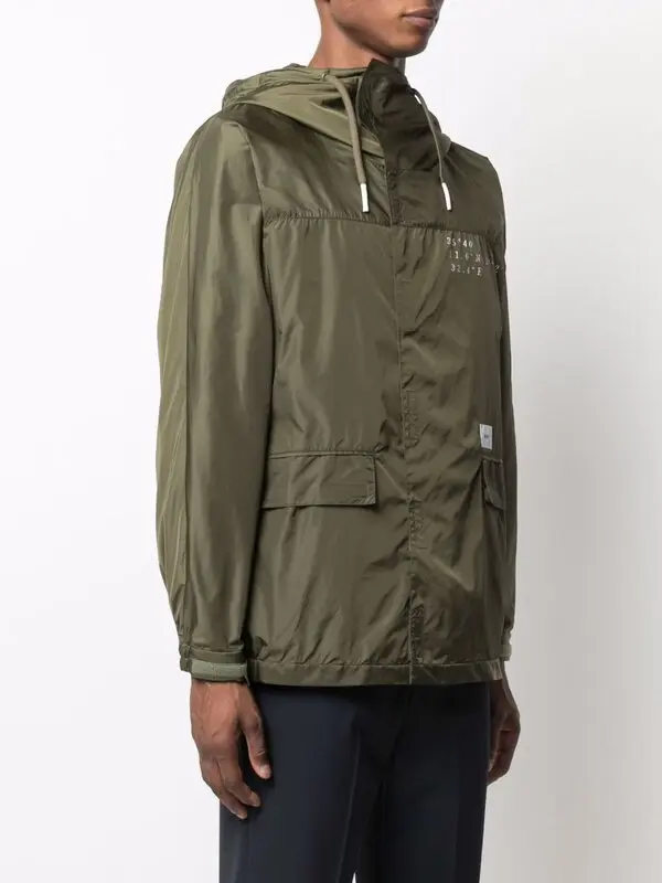 Wtaps Pillar Hooded Jacket In Green - 20% Off | Editorialist