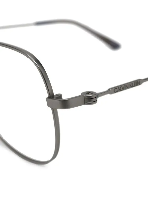 Calvin Klein Pilot-frame Eyeglasses