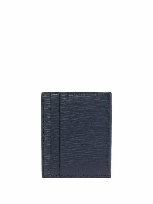 FERRAGAMO Gancini Credit Card Holder - Blue