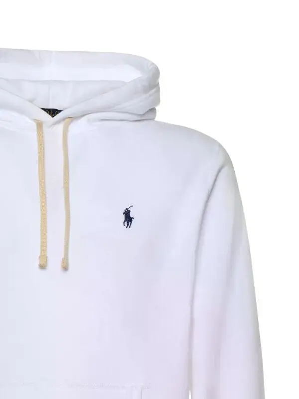 Polo Ralph Lauren Pony Fleece Hoodie - White