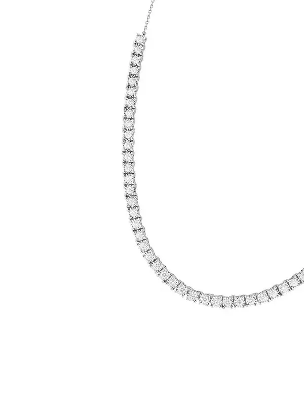 DANA REBECCA DESIGNS 14kt White Gold Diamond Tennis Choker