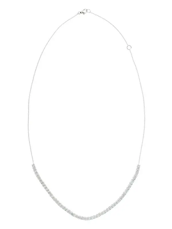 DANA REBECCA DESIGNS 14kt White Gold Diamond Tennis Choker