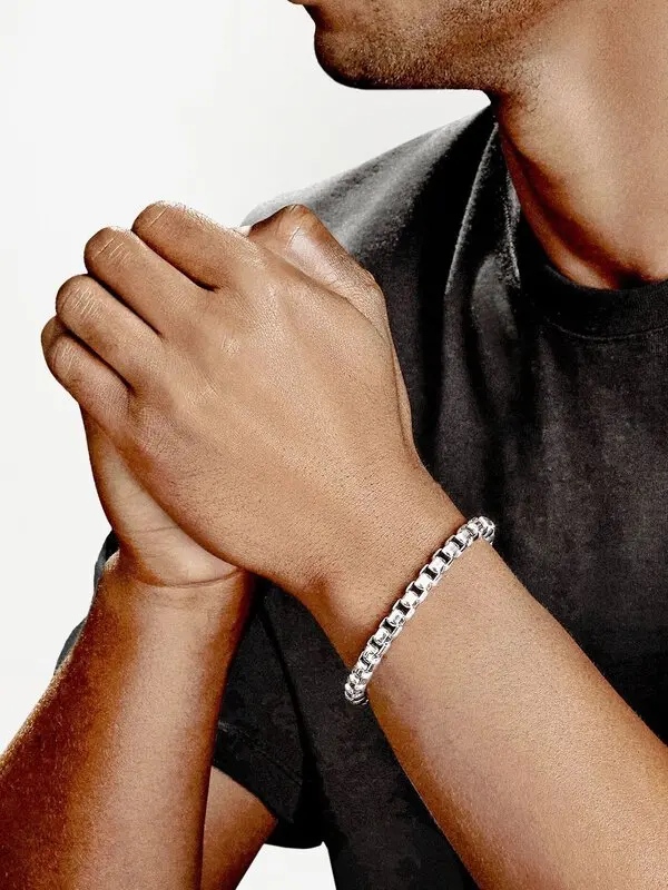 David Yurman Extra Large Chain Bracelet - Silver