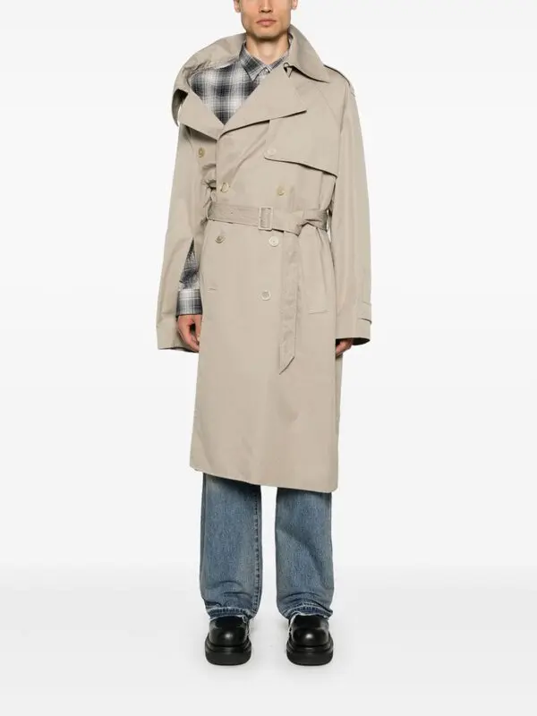 Balenciaga Belted Trench Coat