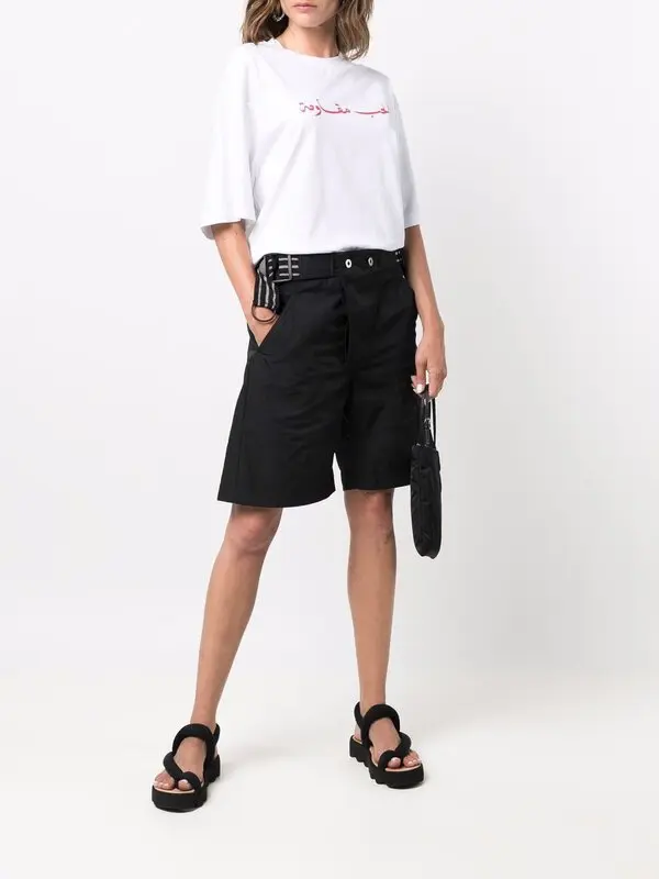 QASIMI Tahriir Motor Bermuda Shorts