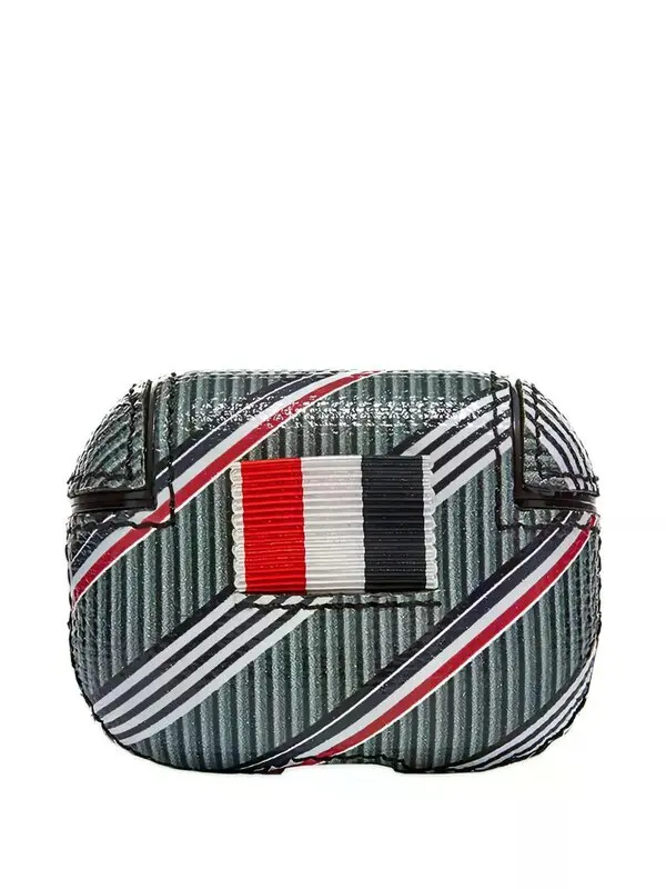 Thom Browne Stripe-pattern Airpods Case