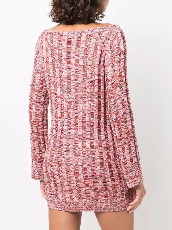 Missoni Patterned Mini Dress - Pink
