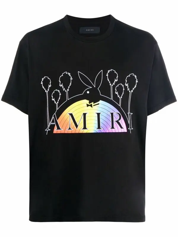 Amiri X Playboy Rainbow T-shirt