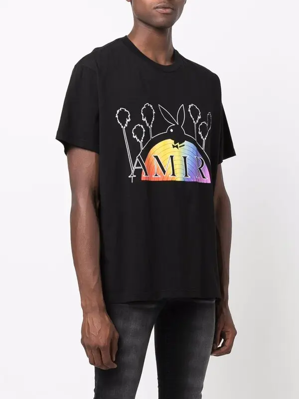 Amiri X Playboy Rainbow T-shirt