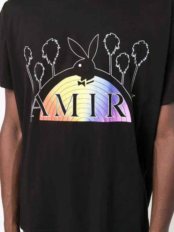 Amiri X Playboy Rainbow T-shirt