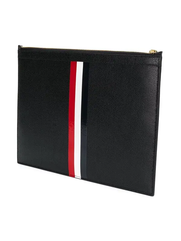 Thom Browne Tricolour Tablet Holder
