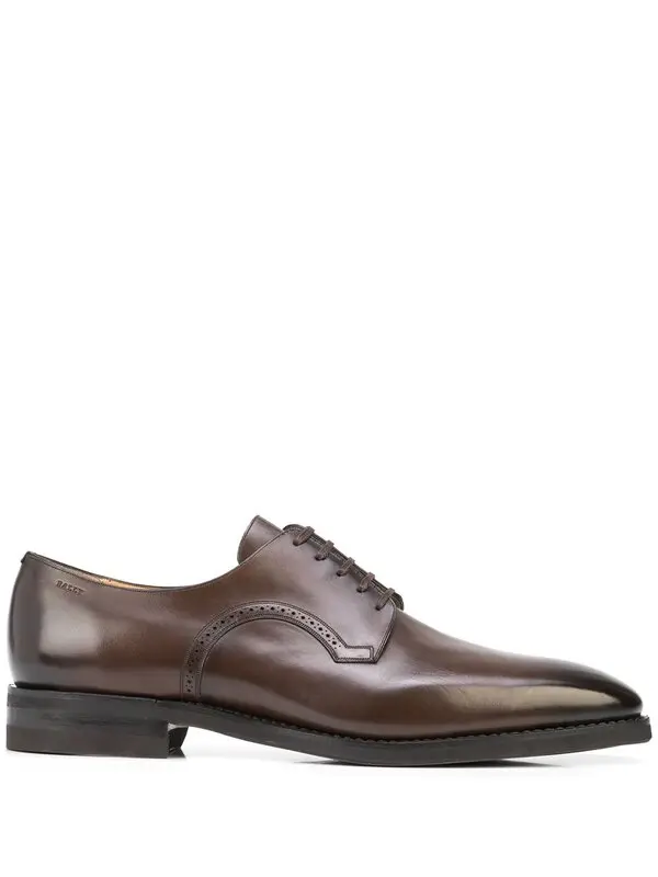 Bally Scrivani Derby Shoes In Brown - 60% Off | Editorialist display picture 3