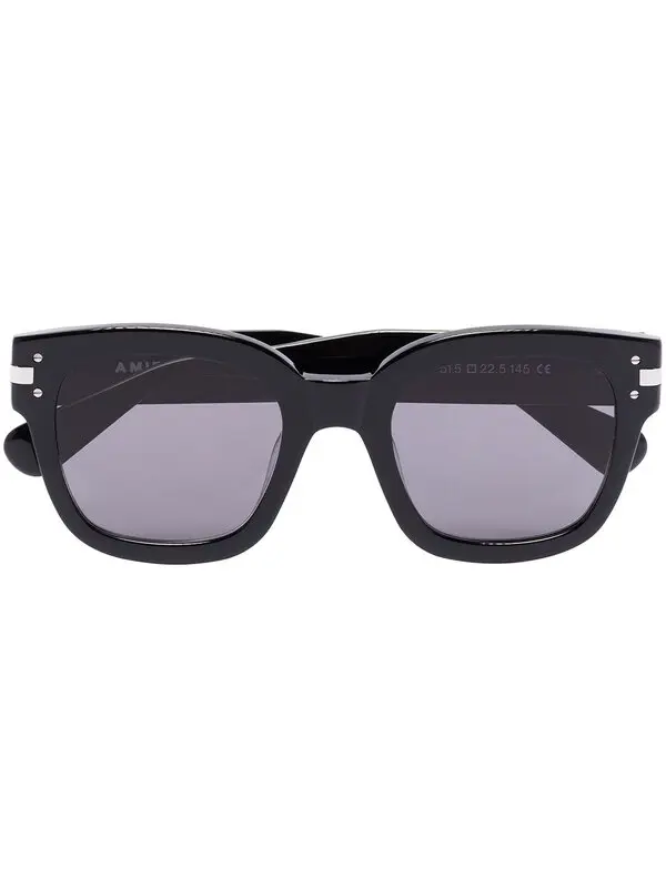 Amiri Square-frame Sunglasses - Black