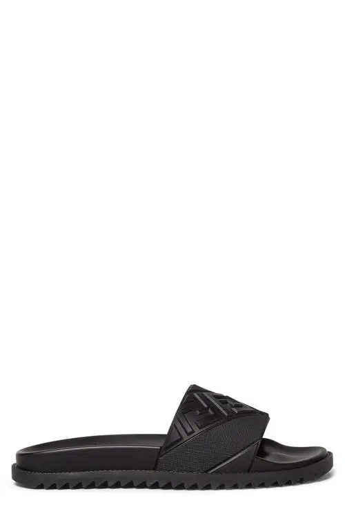 Fendi Ff Slide Sandal - F0qa1 Nero