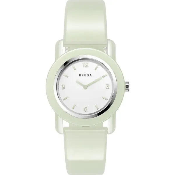 BREDA Play Glow-in-the-dark Watch - White