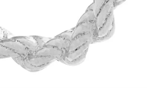Monica Vinader Corda Skinny Ring - Silver