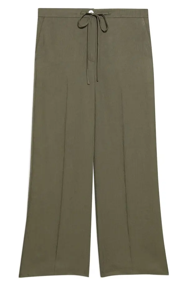 Theory Wide Leg Crop Pants