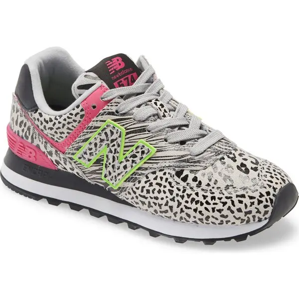 NEW BALANCE 574 Lace-up Sneakers - Black/ Bl