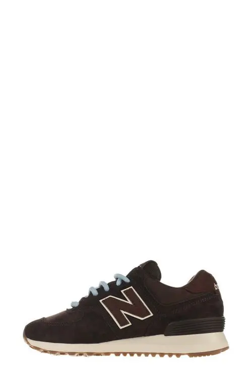 NEW BALANCE 574 Lace-up Sneakers - Black Coffee/angora