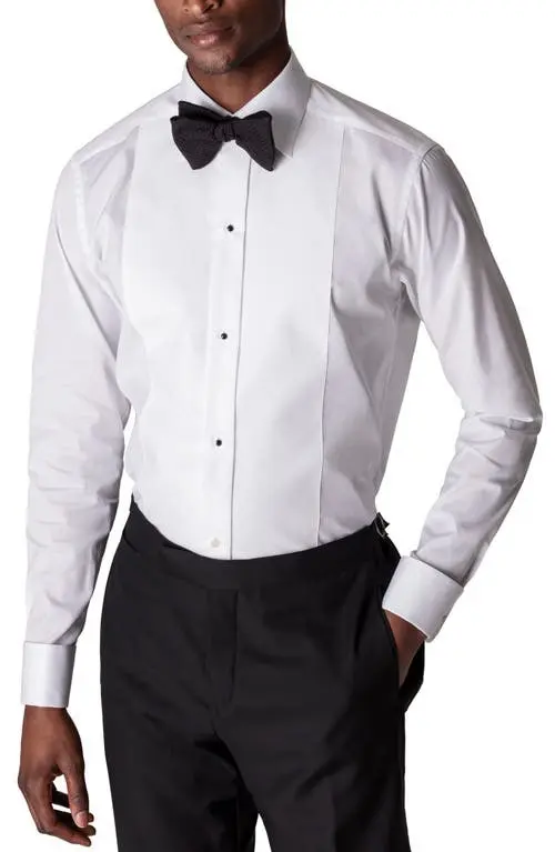 Eton Slim Fit Piqué Tuxedo Shirt