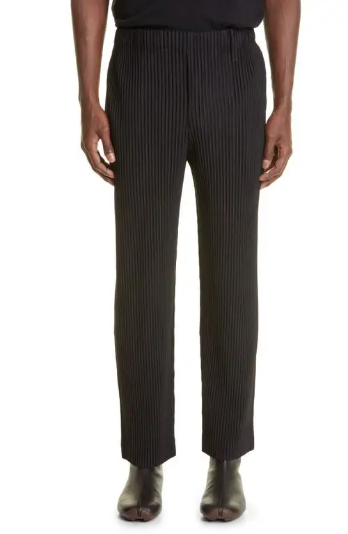 Issey Miyake Pleated Pants - Black
