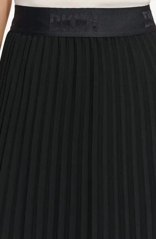 Dkny Pleated Midi Skirt