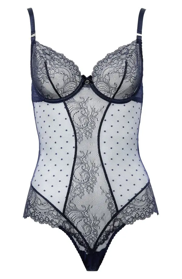 DITA VON TEESE Fiamma Underwire Bodysuit