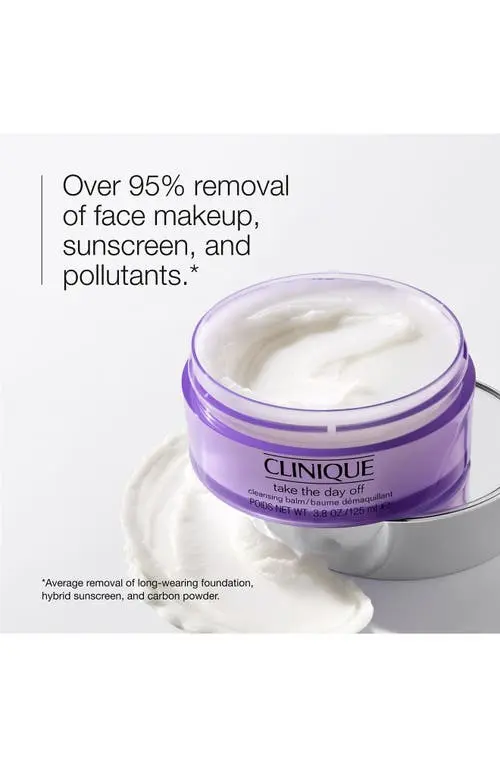 CLINIQUE Take The Day Off™ Cleansing Balm Makeup Remover - No Color