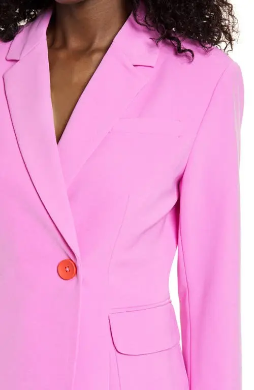 AMY LYNN Single-button Blazer