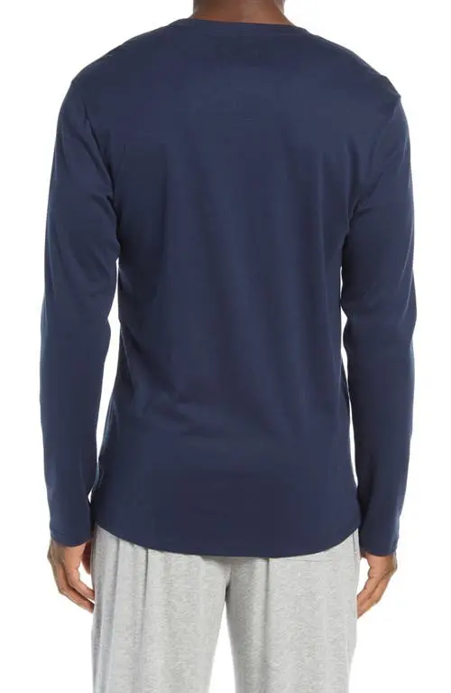 Nordstrom Long Sleeve Pima Cotton Lounge T-shirt