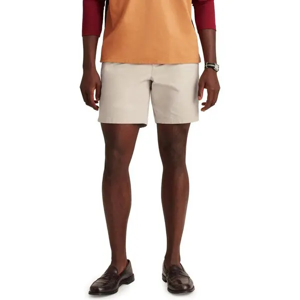 Bonobos Washed Stretch Cotton Chino Shorts - Oat Milk