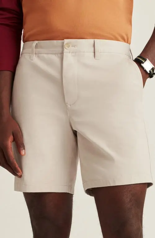Bonobos Washed Stretch Cotton Chino Shorts - Oat Milk