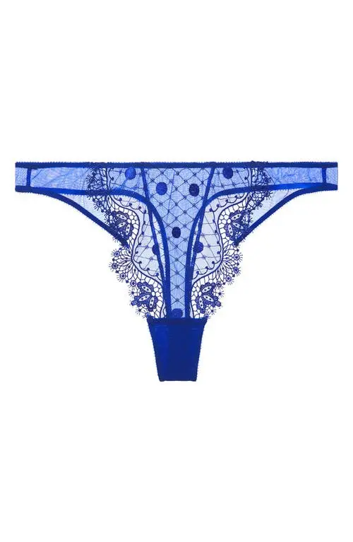 DITA VON TEESE Vedette G-string - Capri Blue