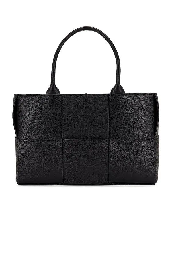 Bottega Veneta Small Arco Tote Bag - Black & Gold