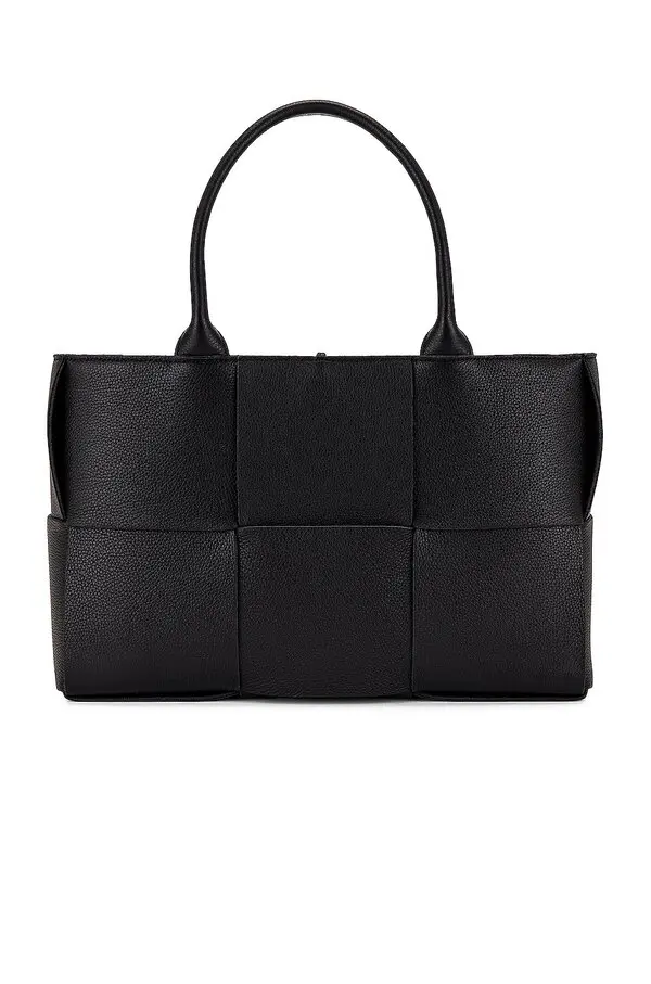 Bottega Veneta Small Arco Tote Bag - Black & Gold