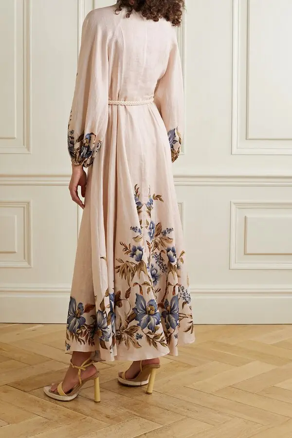 knee length dresses for ladies aliane billow long dress