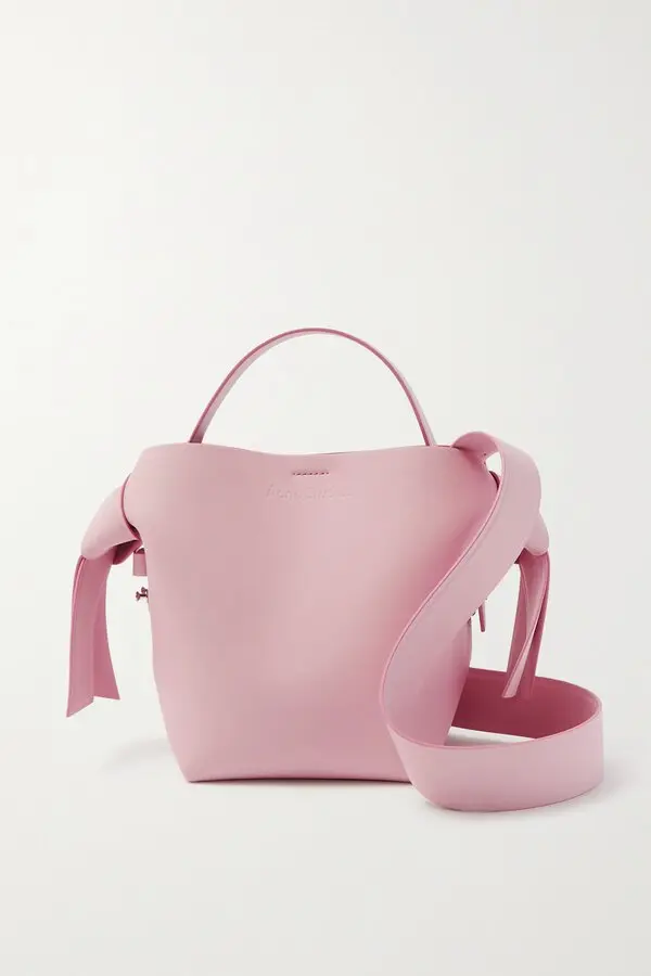 Acne Studios Musubi Mini Knotted Leather Shoulder Bag