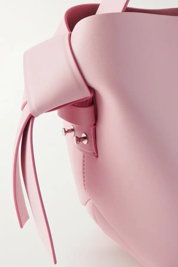 Acne Studios Musubi Mini Knotted Leather Shoulder Bag