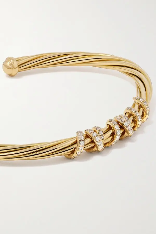 David Yurman Helena Diamond Cuff