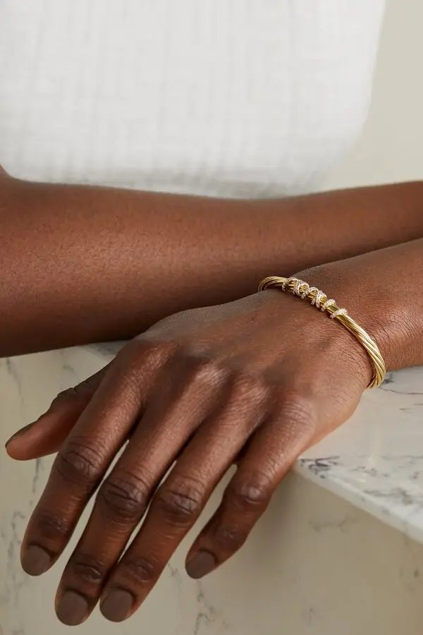 David Yurman Helena Diamond Cuff