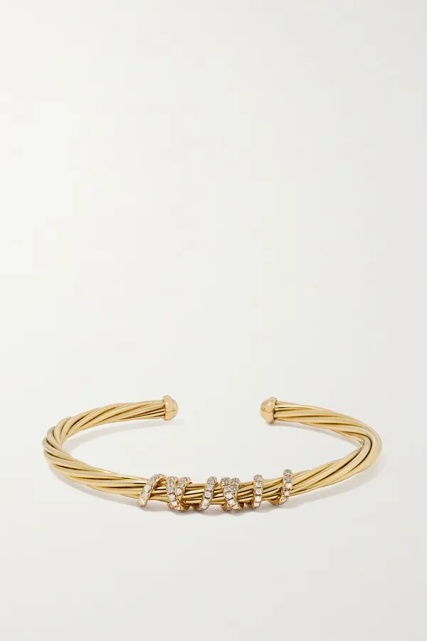 David Yurman Helena Diamond Cuff